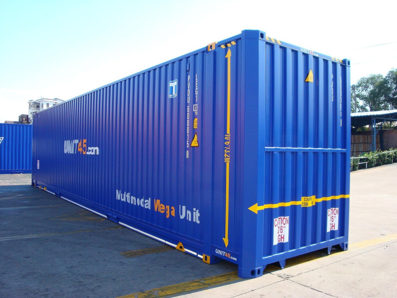 10'6 TYPE A+ lightweight bamboo floor | UNIT45 Containers
