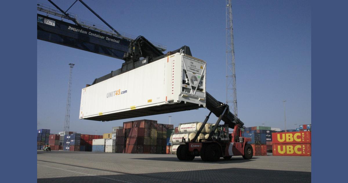 ALL-ELECTRIC DOUBLE STACK | UNIT45 Containers