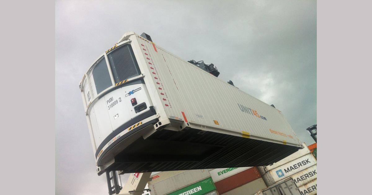 DIESEL ELECTRIC DOUBLE STACK | UNIT45 Containers